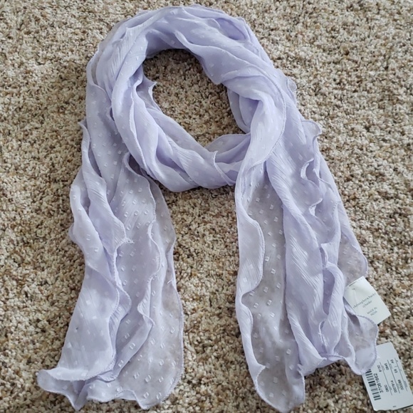 Accessories | Nwt Light Purple Sheer Scarf | Poshmark
